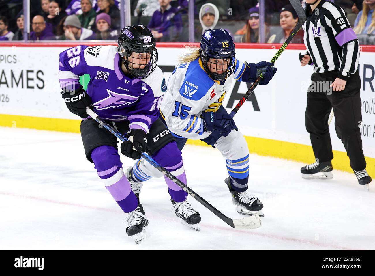 St. Paul, USA. 28th Jan, 2025. January 28th, 2025: Minnesota Frost ...