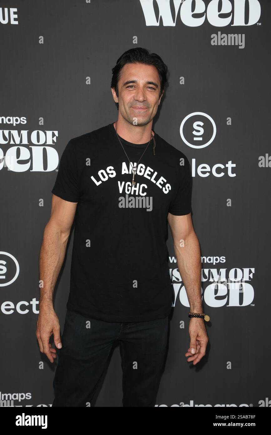 Gilles Marini at The Weedmaps Museum of Weed Grand Opening, Los Angeles ...
