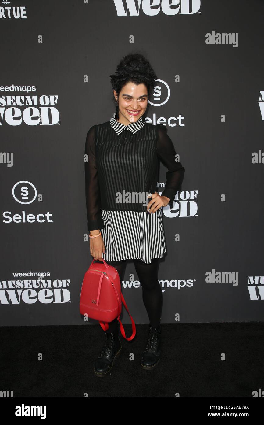 Eve Harlow at The Weedmaps Museum of Weed Grand Opening, Los Angeles ...