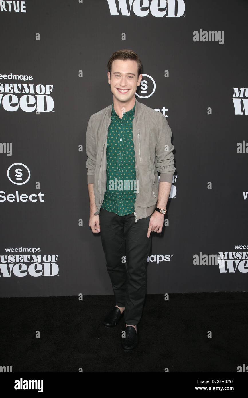 Tyler Henry at The Weedmaps Museum of Weed Grand Opening, Los Angeles ...