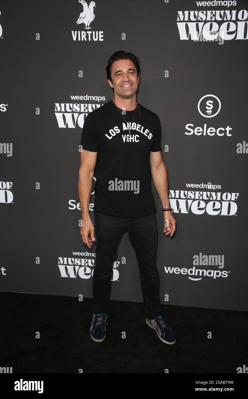 Gilles Marini at The Weedmaps Museum of Weed Grand Opening, Los Angeles ...