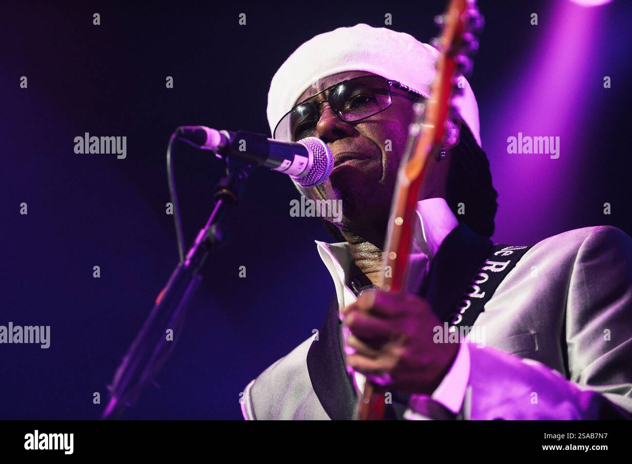 Nile Rodgers and Chic perform on stage at Nile Rodgers' Meltdown at The ...