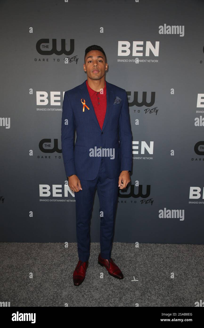 Michael Evans Behling at The CW's All Star Party, Arrivals, TCA Summer ...