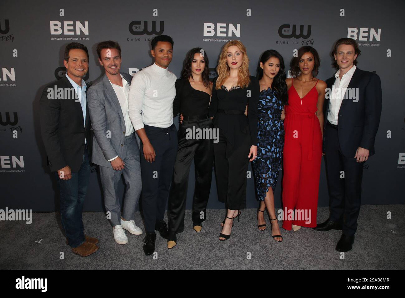 Cast of Nancy Drew at The CW's All Star Party, Arrivals, TCA Summer ...