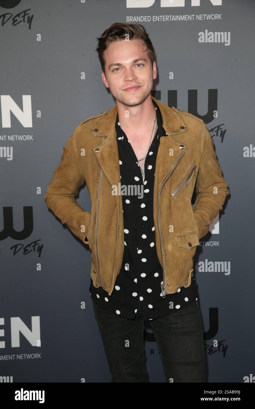 Alexander Calvert at The CW's All Star Party, Arrivals, TCA Summer ...