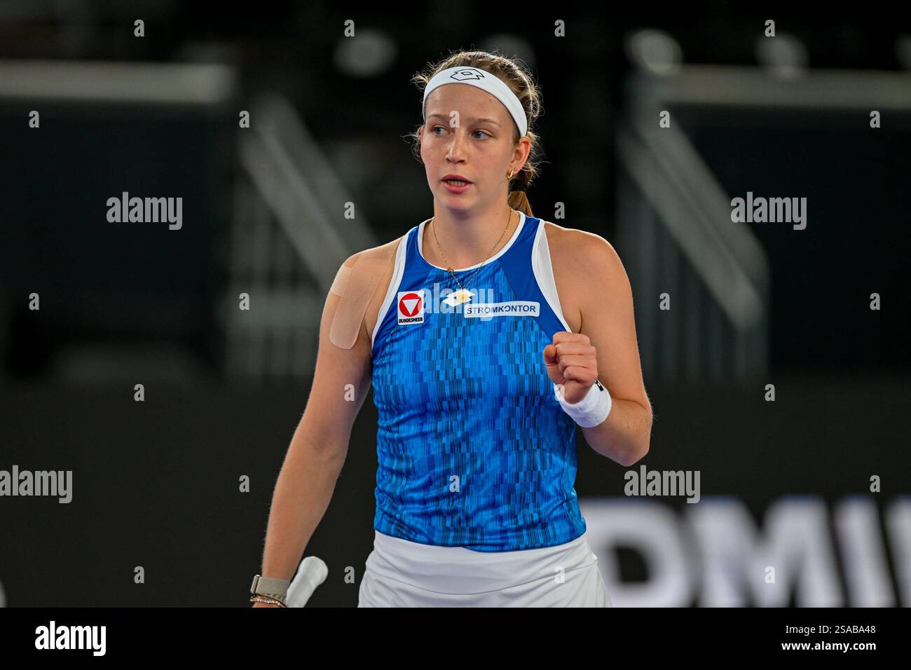 Linz, Austria. 29th Jan, 2025. LINZ, AUSTRIA -JANUARY 29: Sinja Kraus ...