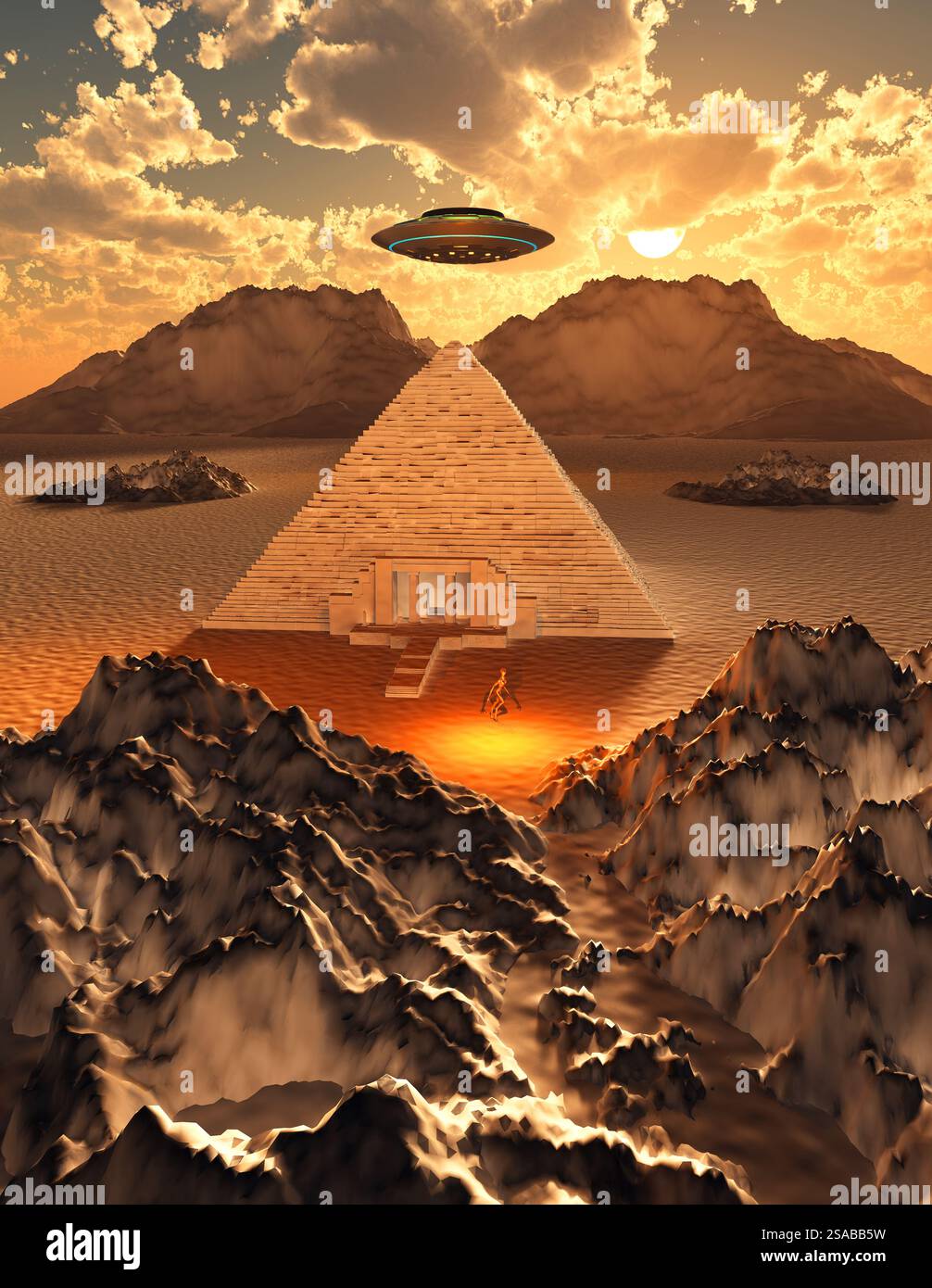 UAP Base At Antarctica Stock Photo - Alamy