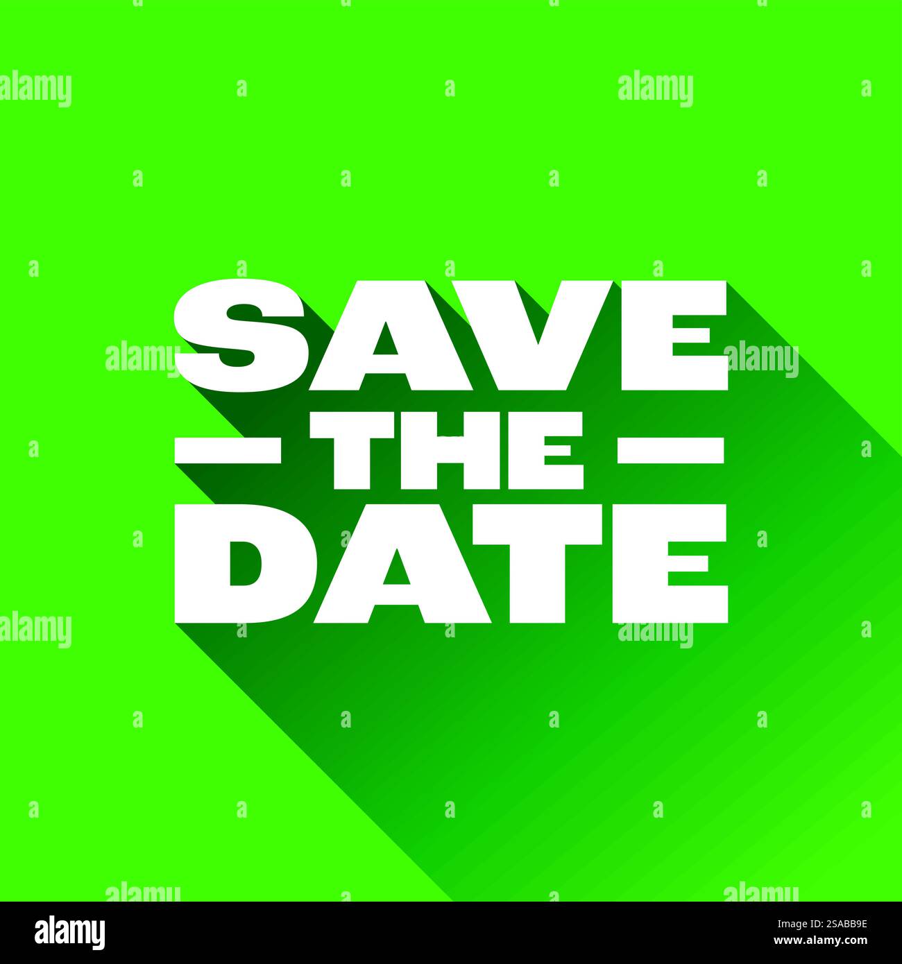Save the Date invitation lettering vector Stock Vector Image & Art - Alamy