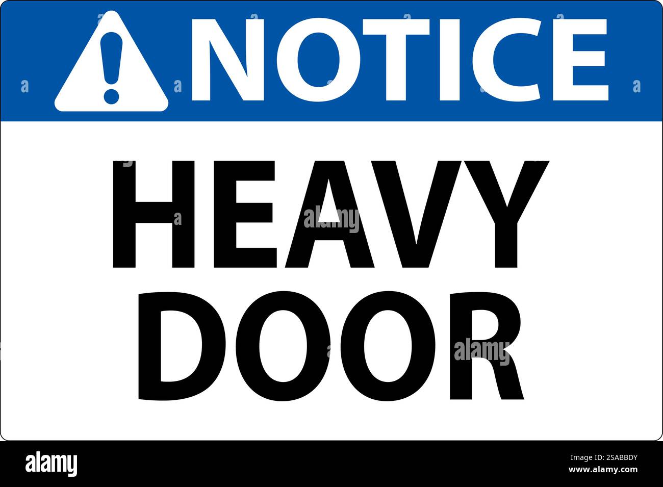 White sign text notice Stock Vector Images - Alamy