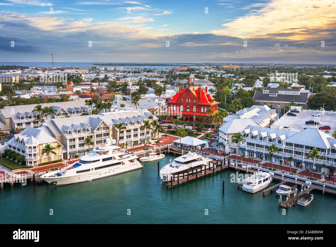 Key West, Florida, USA from the Port Stock Photo - Alamy