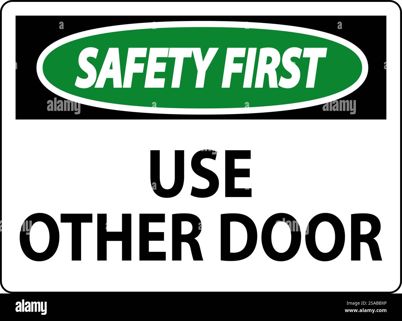 Safety instruction board Stock Vector Images - Alamy