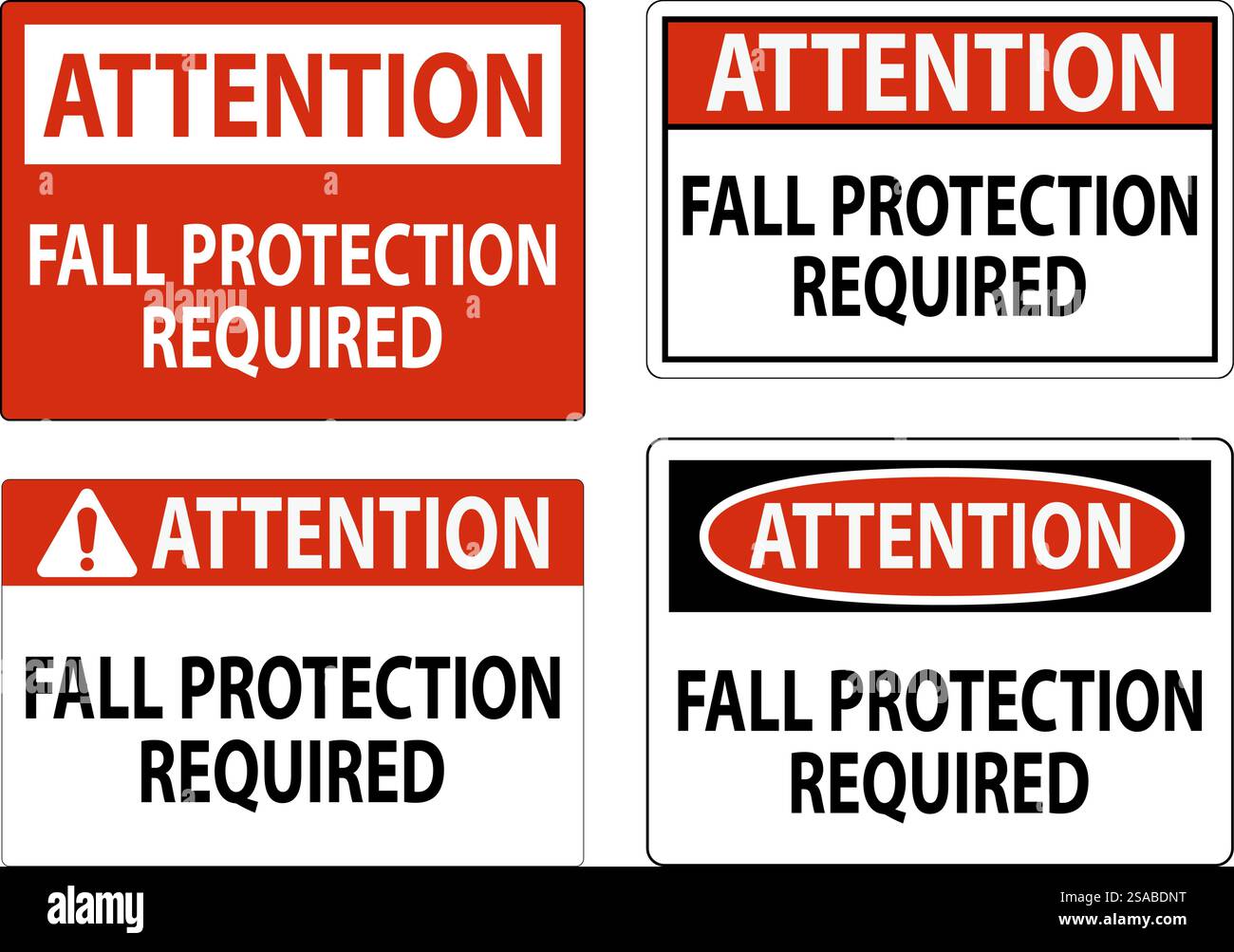 Fall protection Cut Out Stock Images & Pictures - Alamy