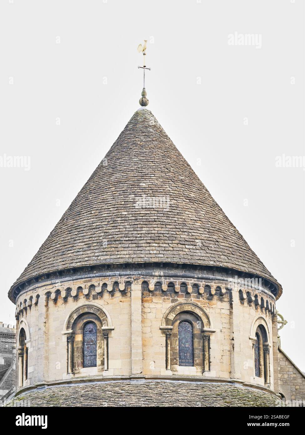 Dome of the Round church, Cambridge, England Stock Photo - Alamy