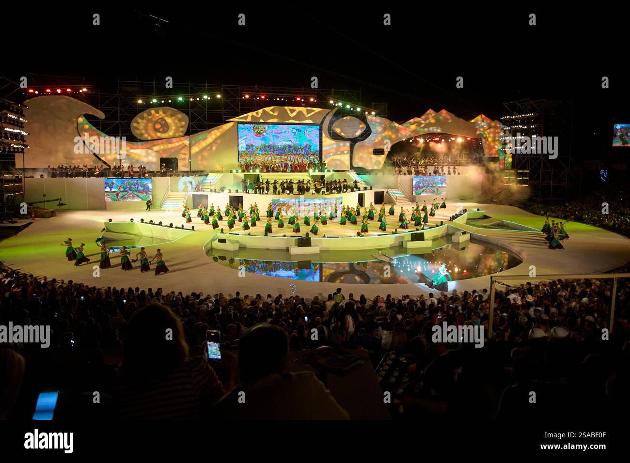 March 04, 2023. Mendoza, Argentina. Teatro Griego Frank Romero Day ...