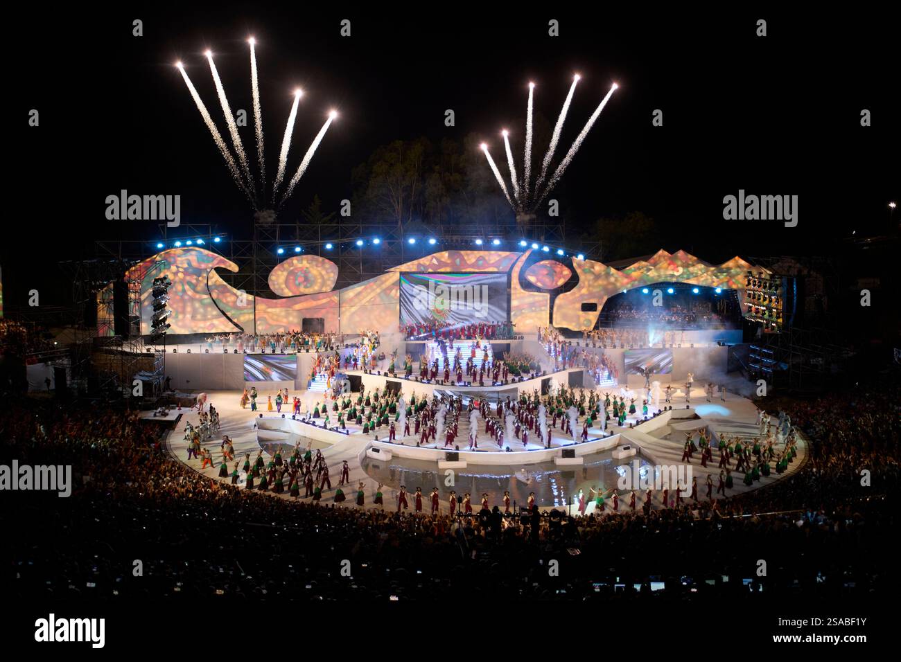 March 04, 2023. Mendoza, Argentina. Teatro Griego Frank Romero Day ...