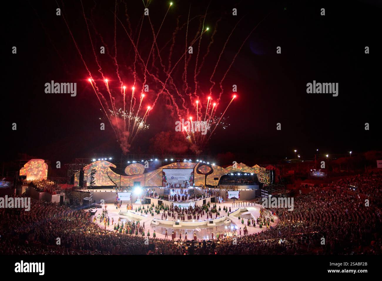 March 04, 2023. Mendoza, Argentina. Teatro Griego Frank Romero Day ...
