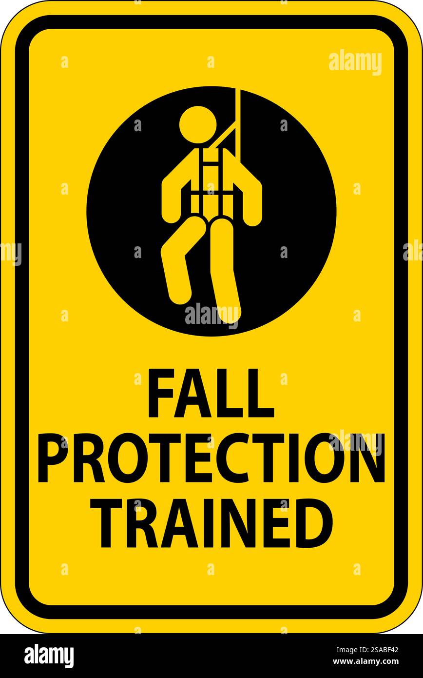 Fall safely Stock Vector Images - Alamy