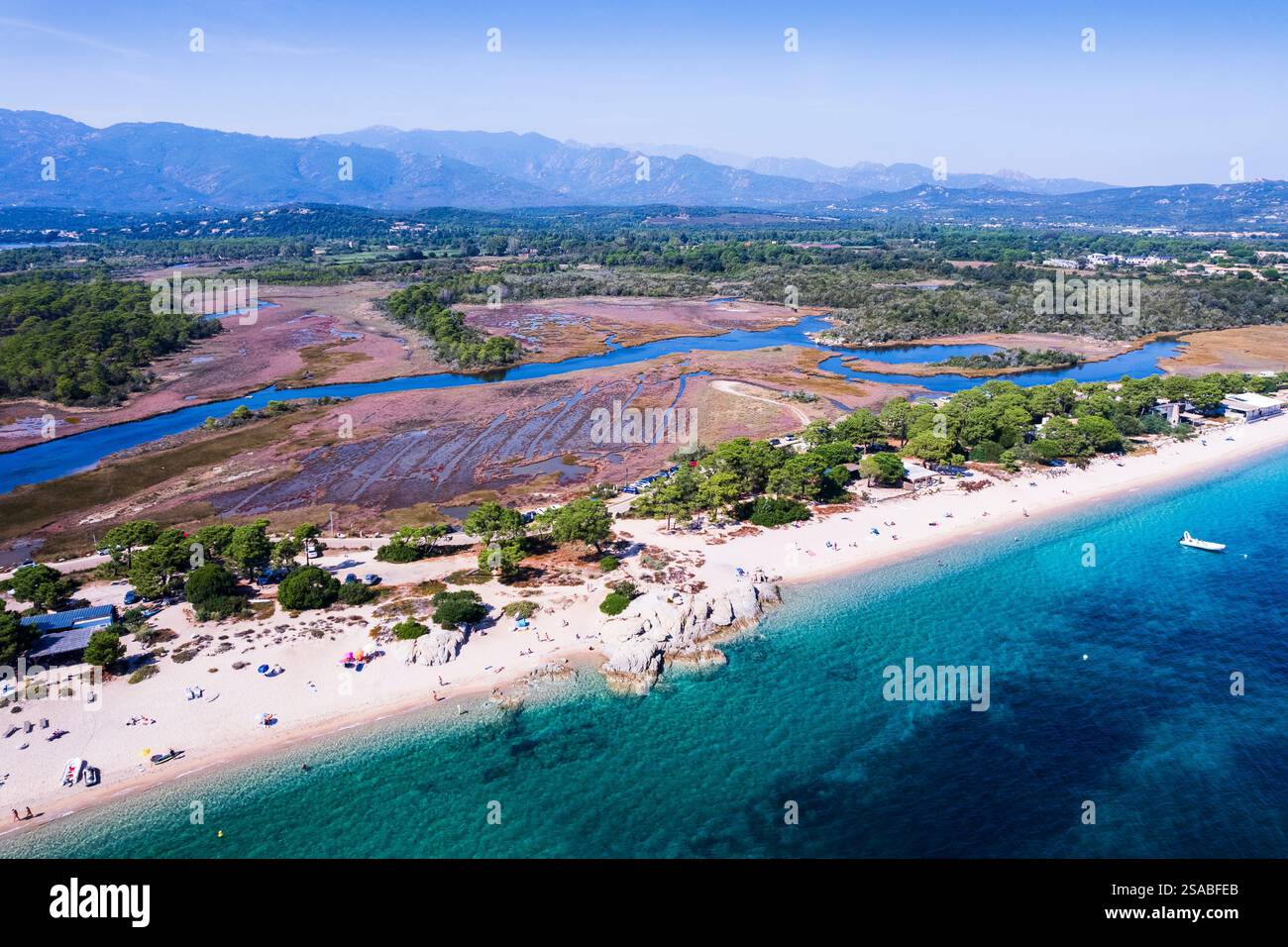 Cala Rossa, Corsica, France Stock Photo - Alamy