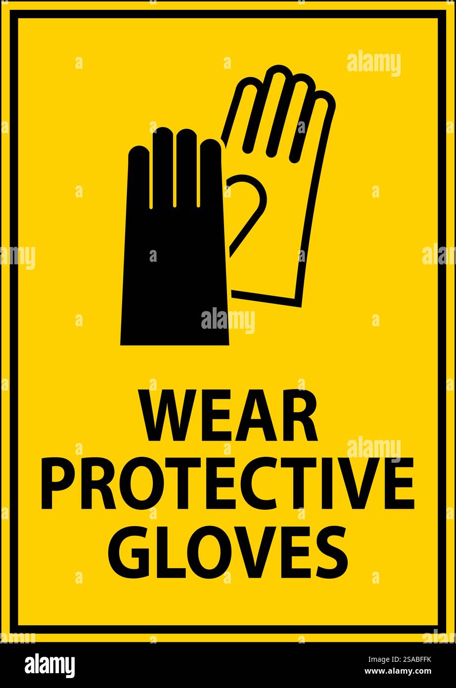 Protective gloves icon Stock Vector Images - Alamy