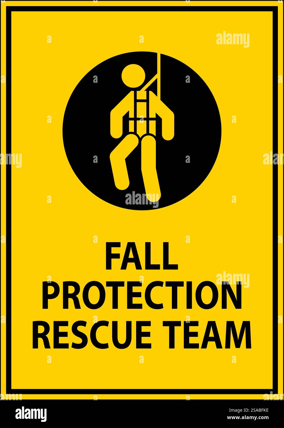 Danger fall protection rescue team hi-res stock photography and images ...