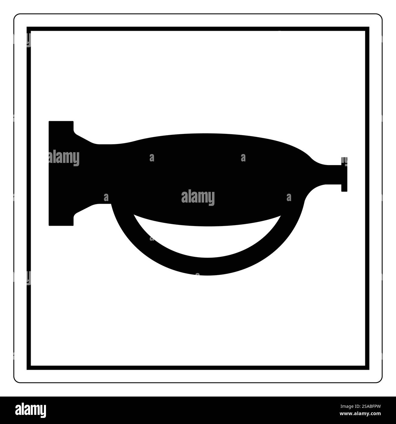 A simple black silhouette of a handheld device, ideal for use in ...