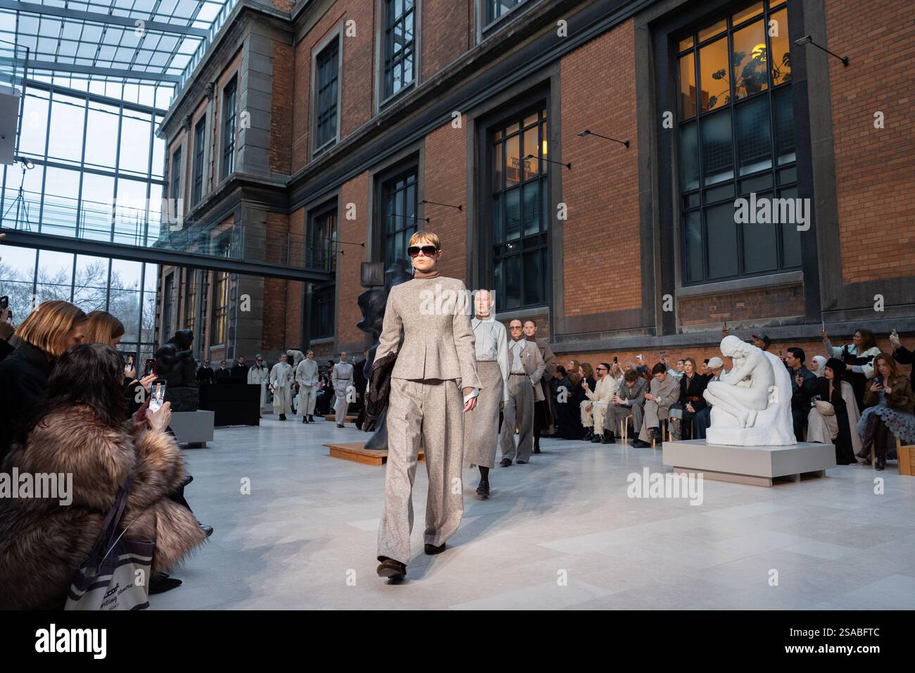 Copenhagen, Denmark. Wednesday January 29th, 2025. Models on the ...