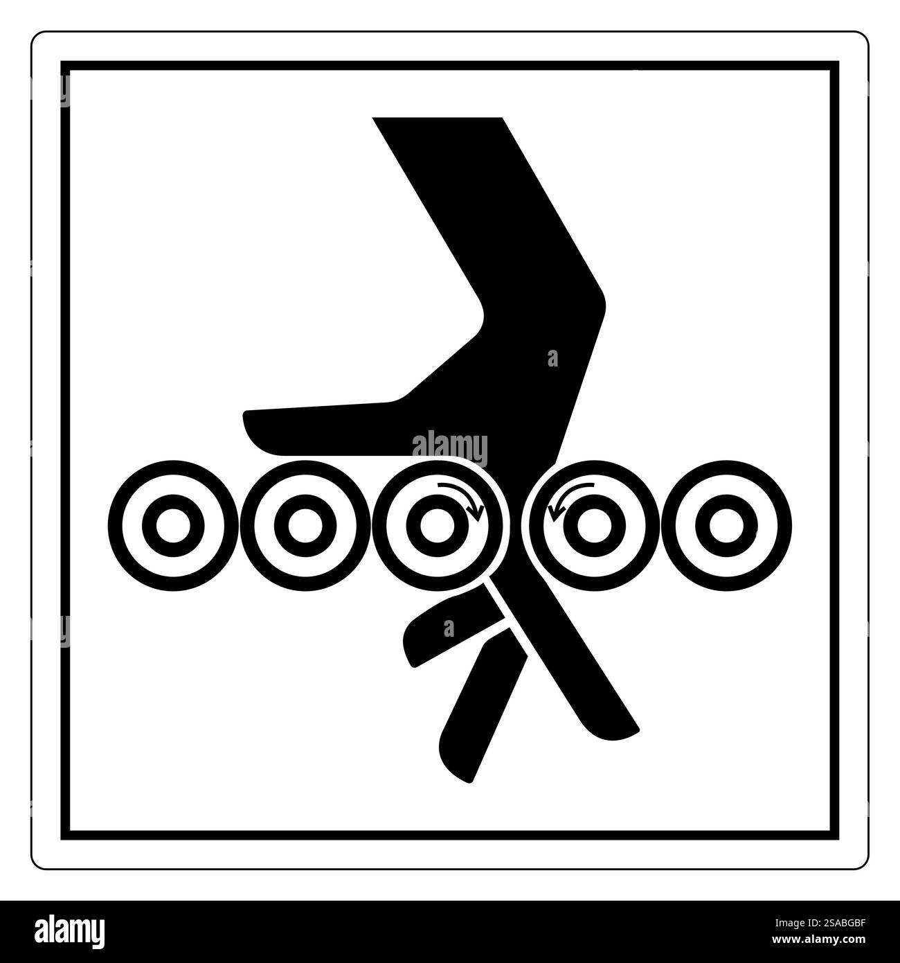 Simple icon in black Cut Out Stock Images & Pictures - Alamy