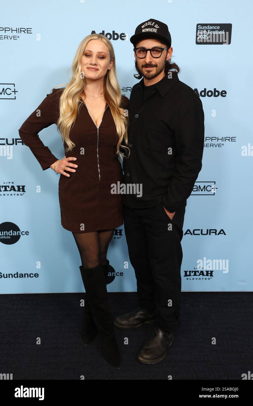 Ut. 28th Jan, 2025. Olivia Taylor Dudley, Elie Smolkin at arrivals for ...