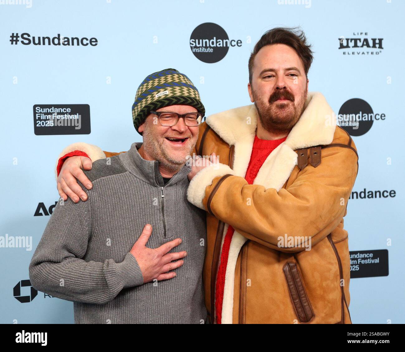 Ut. 28th Jan, 2025. Adam Montgomery, Addison Heimann at arrivals for ...