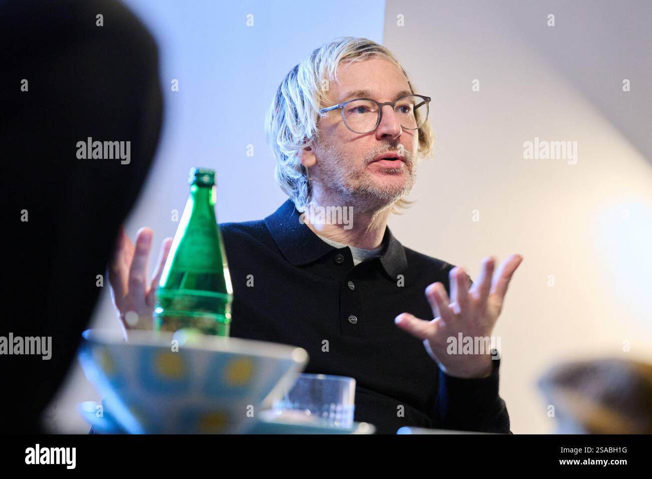 Berlin, Germany. 29th Jan, 2025. Arne Zank, member of the band ...