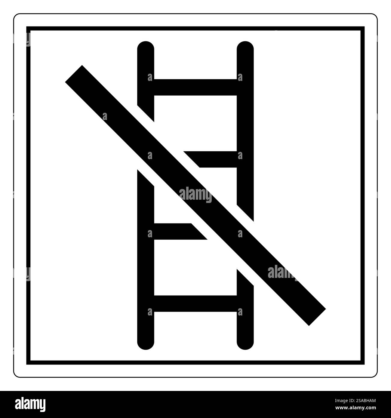 No access symbol safety Cut Out Stock Images & Pictures - Alamy