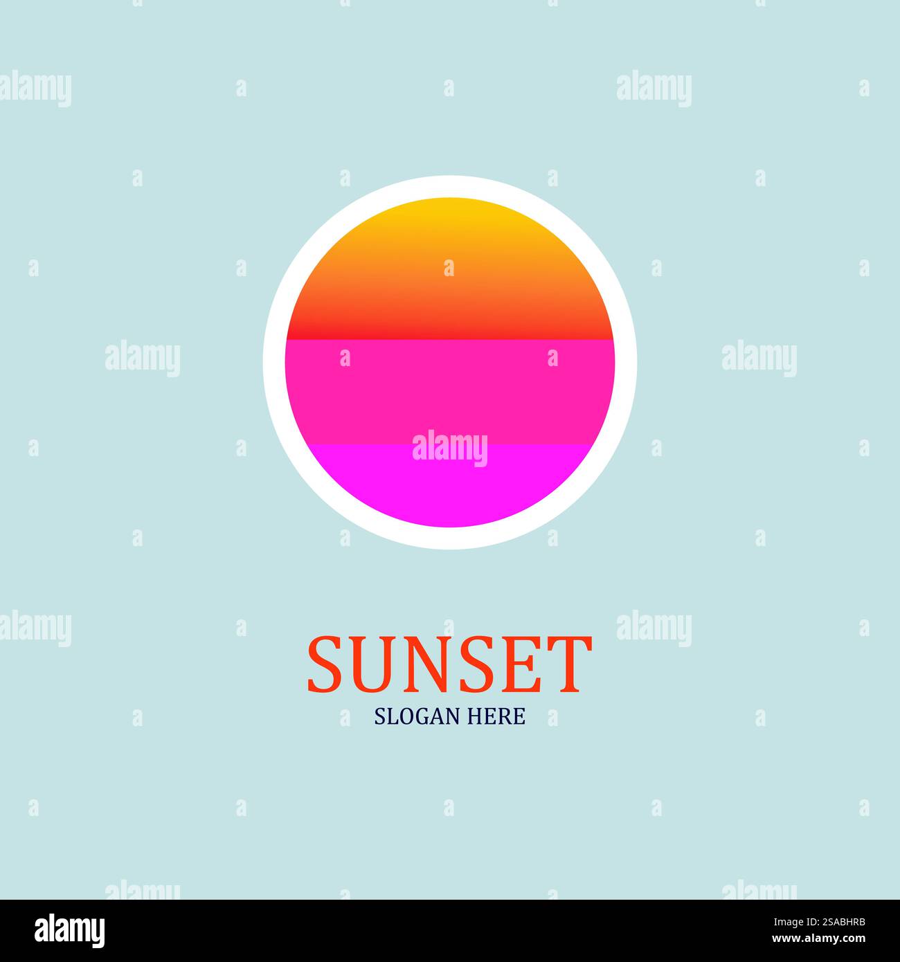 Isolated vector round abstract hi-res stock photography and images - Alamy