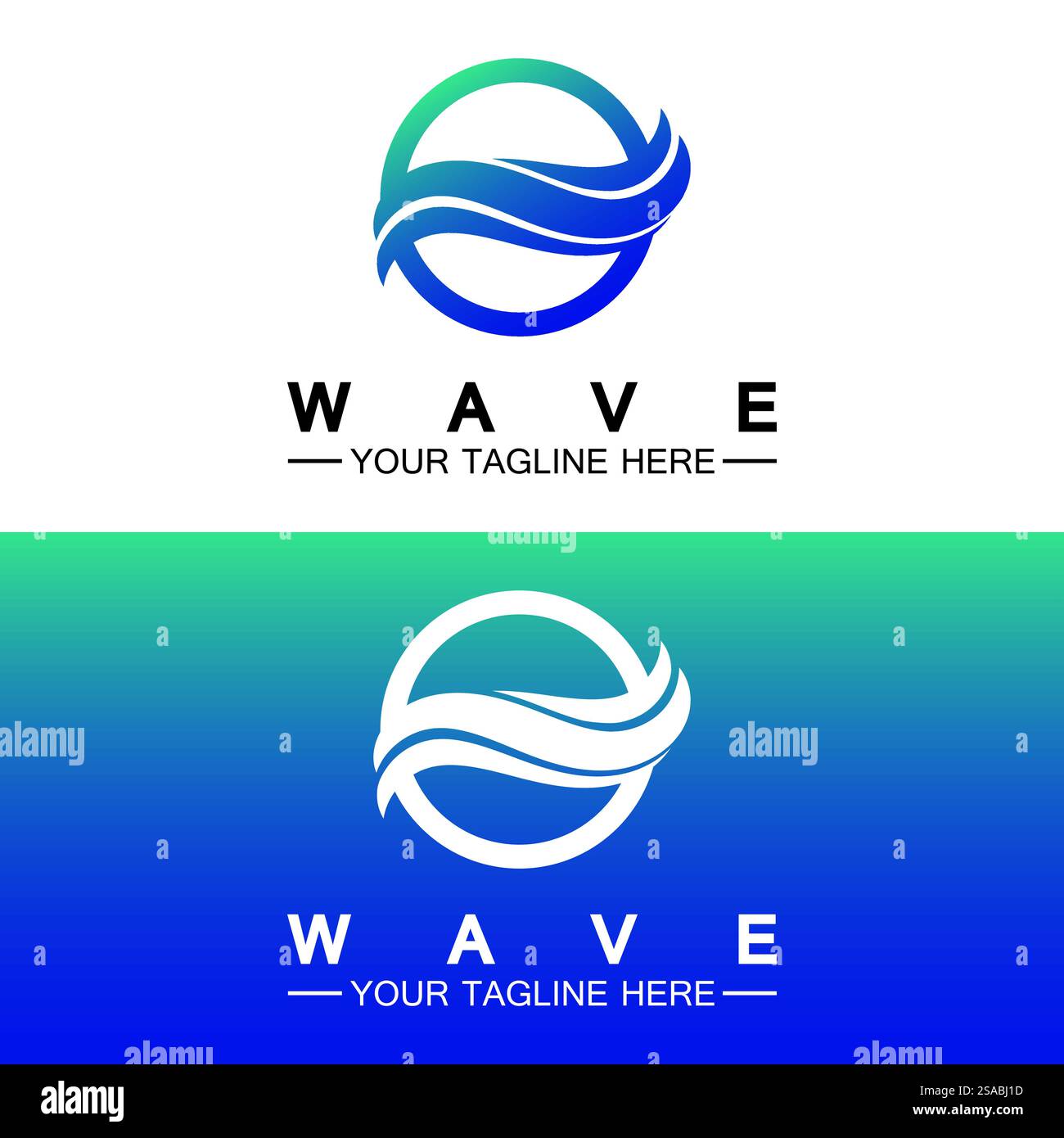 Wave design concept Stock Vector Images - Alamy