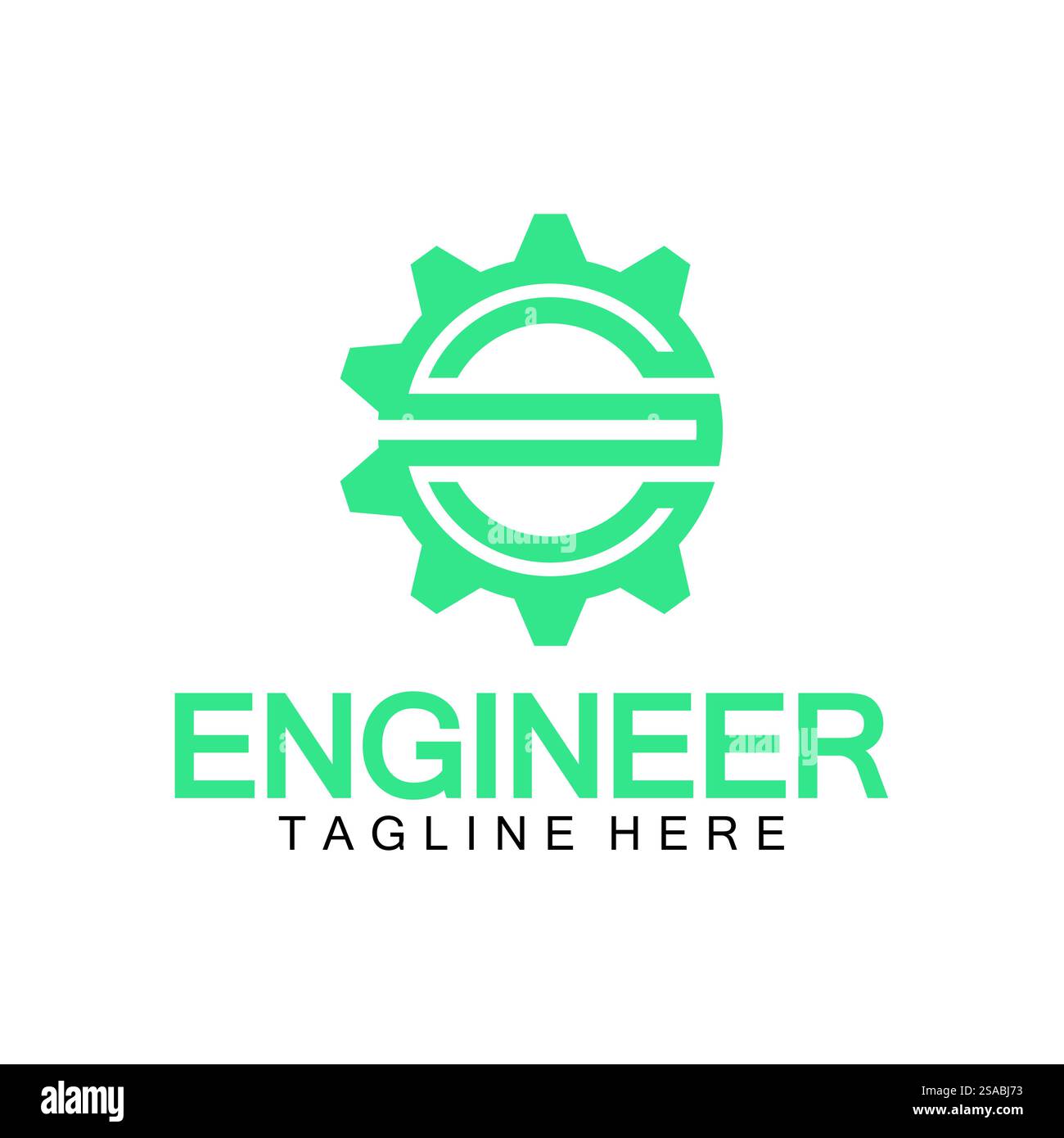 Engineer Logo Design, Letter E Gear Logo, Engineer logo with letter E ...