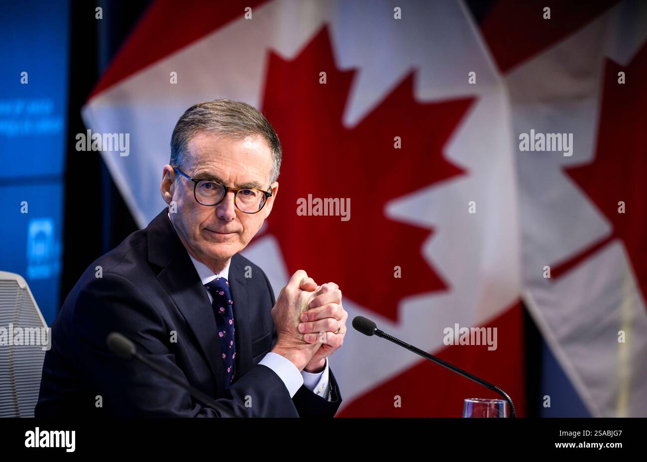 Ottawa, Can. 29th Jan, 2025. Governor of the Bank of Canada Tiff ...
