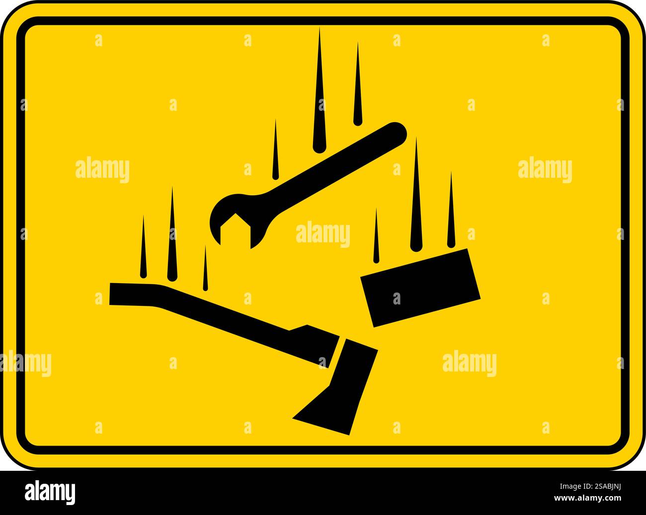 Risk warning symbol Stock Vector Images - Alamy