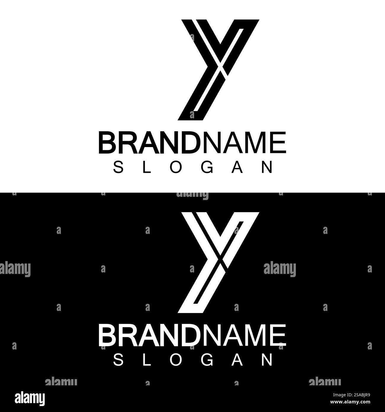 Letter Y vector Logo Template Illustration Design Stock Vector Image ...