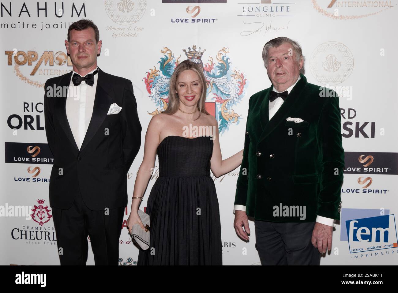 Paris, France. 28th Jan, 2025. 47th gala The Best Awards by Massimo ...