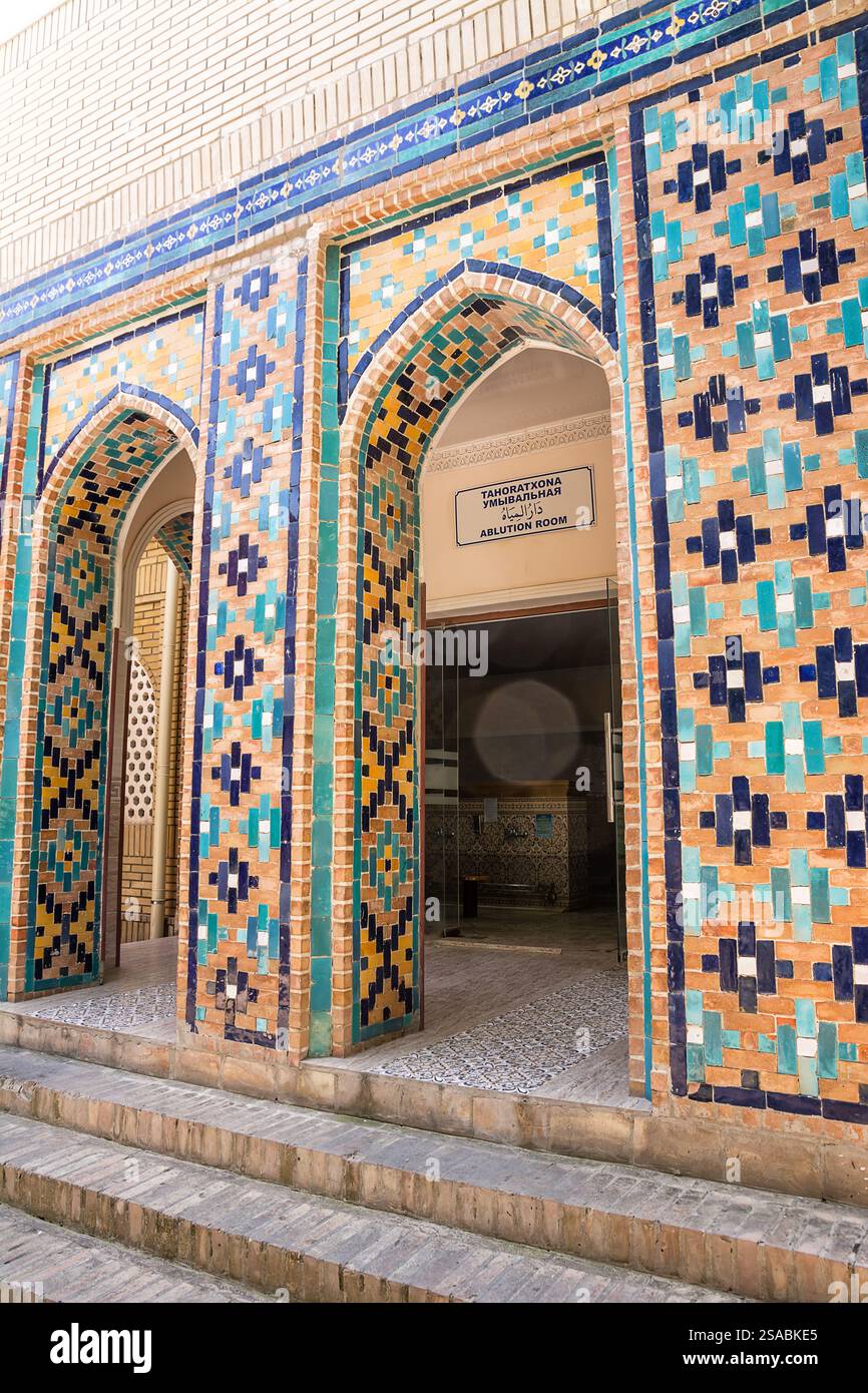 Shahrisabz, Uzbekistan - 08 July 2024: Ablution room inside the Kok ...