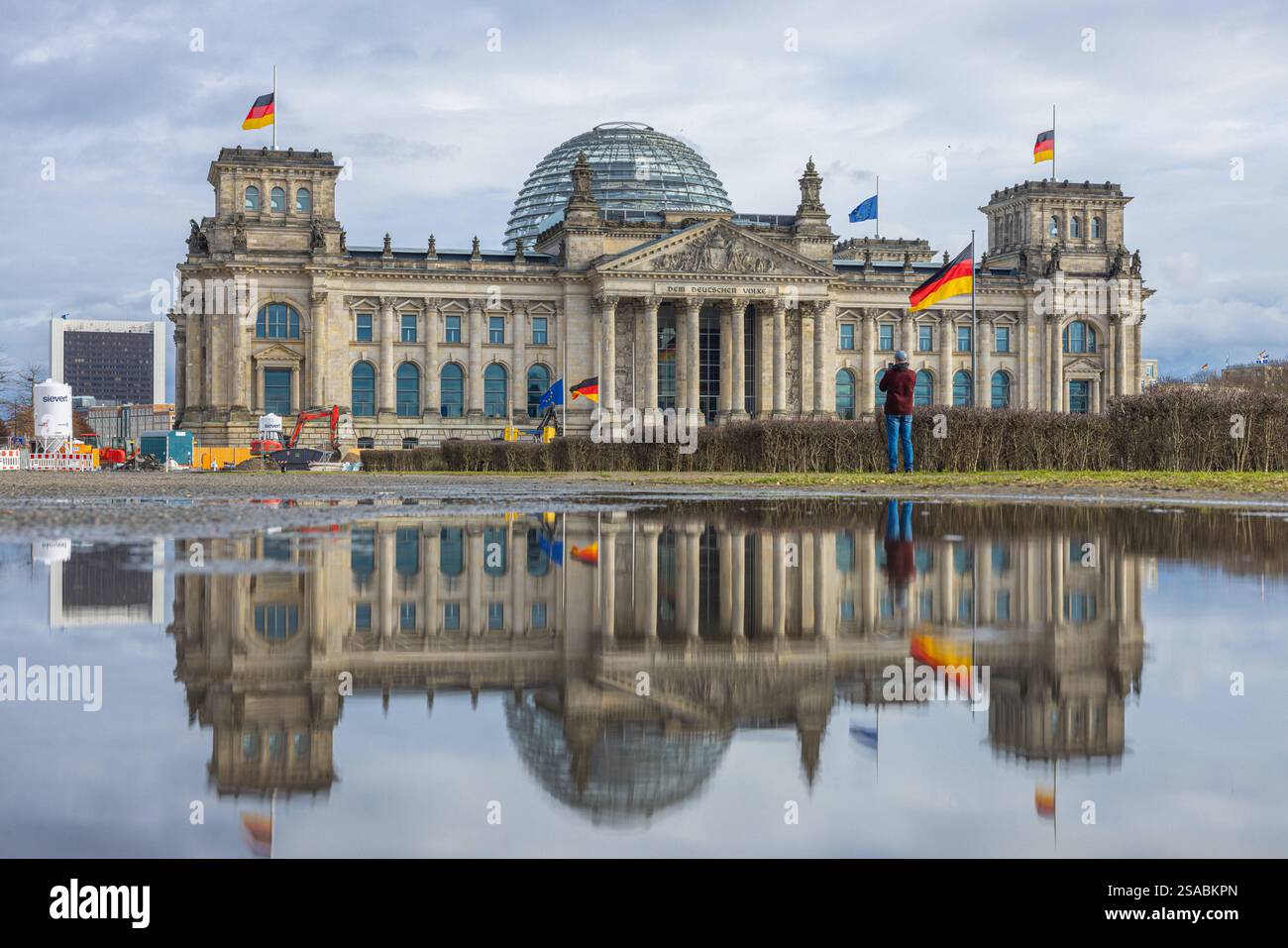 Der Deutschen Bundestag Deutschland, Berlin am 29.01.2025: Der ...