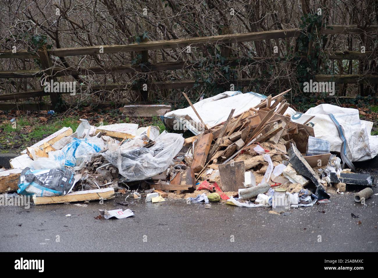 Sipson, West Drayton, London Borough of Hillingdon, UK. 28th January ...