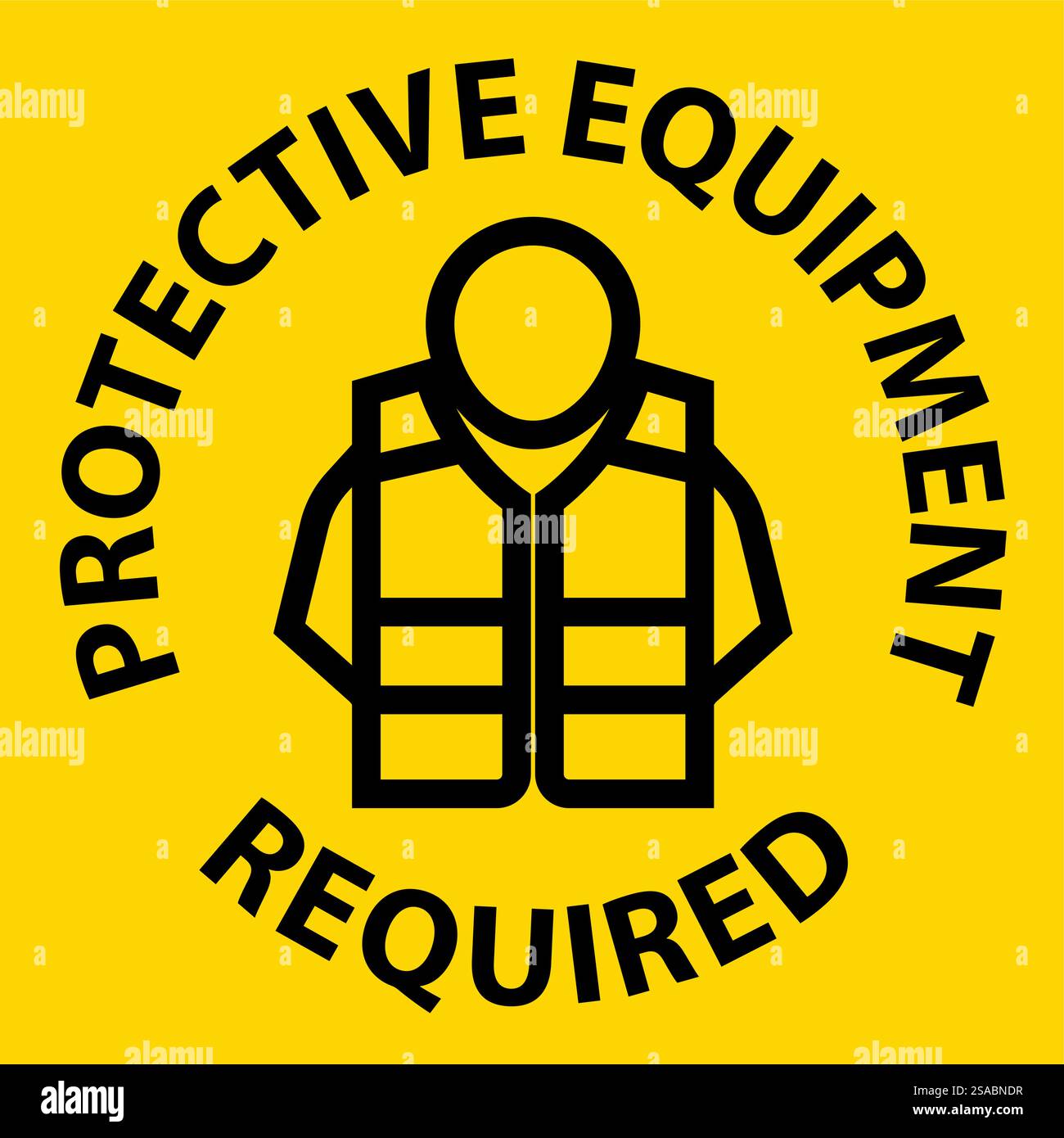 Ppe required symbol sign hi-res stock photography and images - Alamy