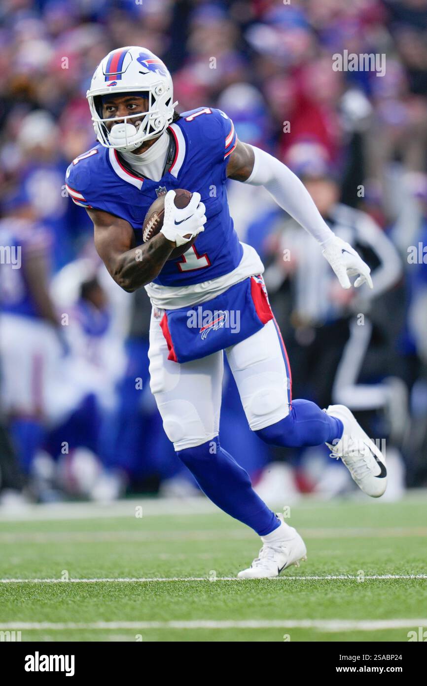 Buffalo Bills' Curtis Samuel runs for a touchdown during an NFL ...