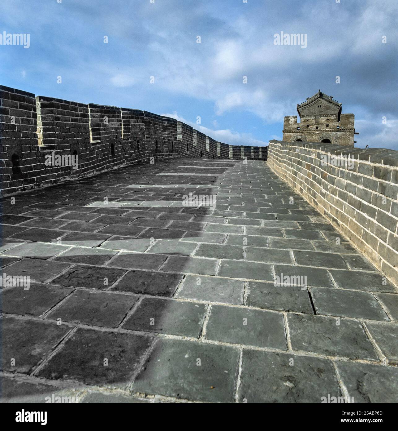 Chinese Wall near Beijing in China in 1990 Stock Photo - Alamy