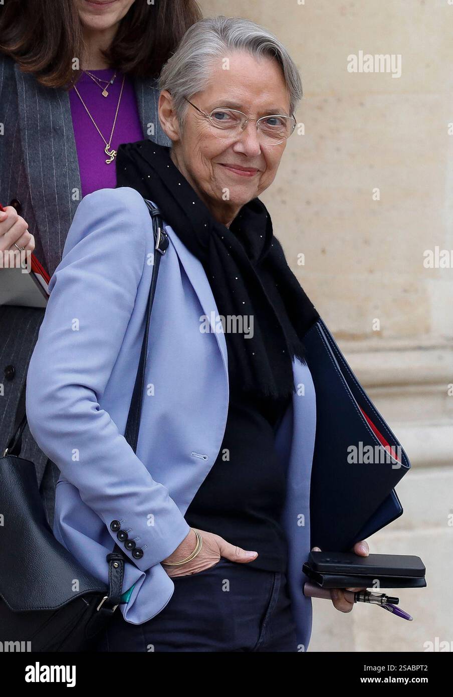 Paris, France. 29th Jan, 2025. French Minister of Education, Higher ...