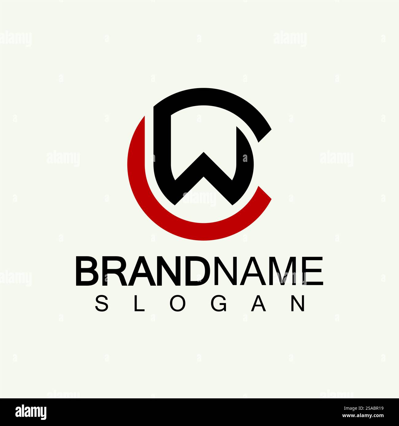 Cw brand logo Stock Vector Images - Alamy