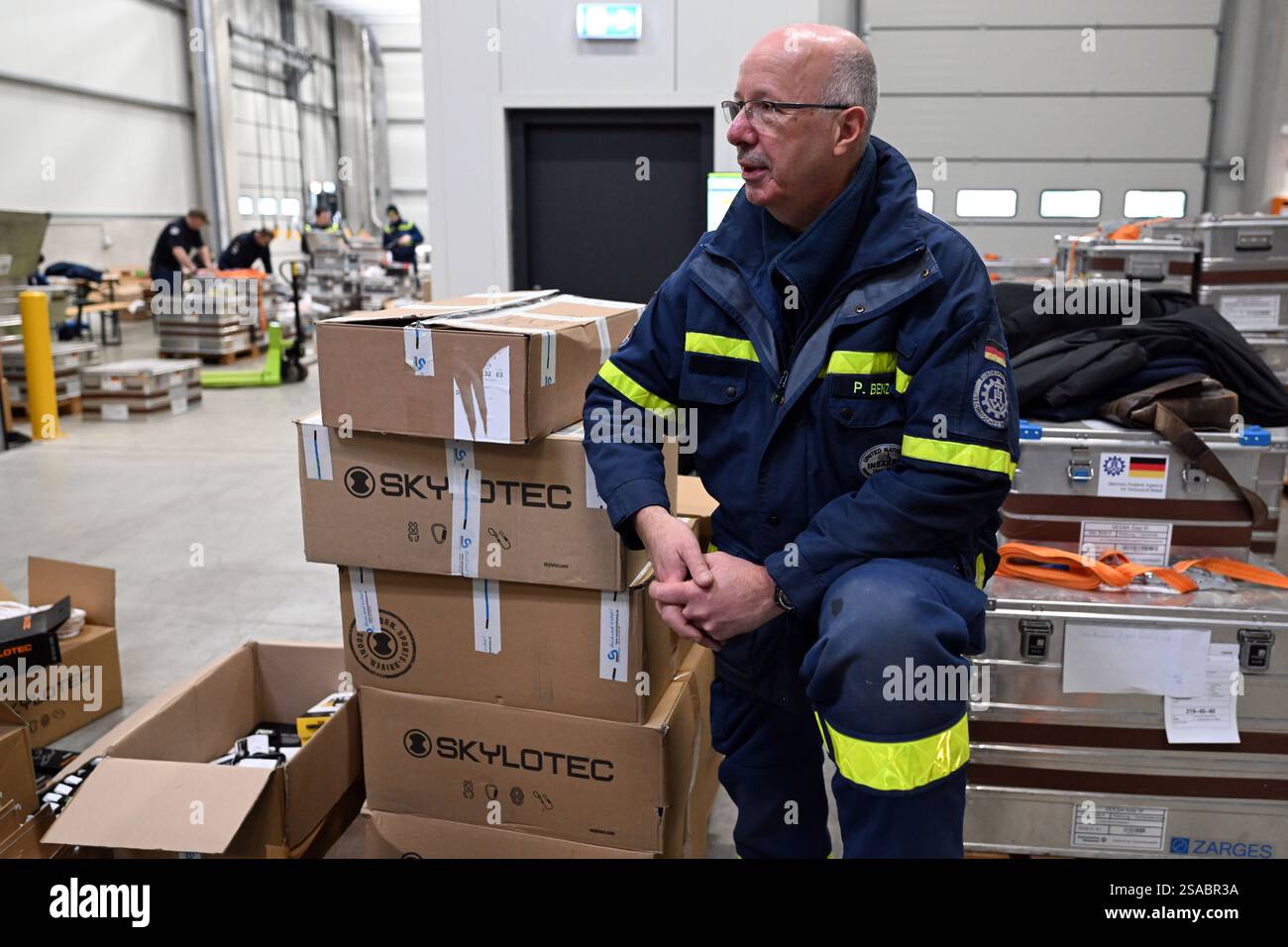 Hilden, Germany. 22nd Jan, 2025. Peter Benz, Head of Operations at the ...
