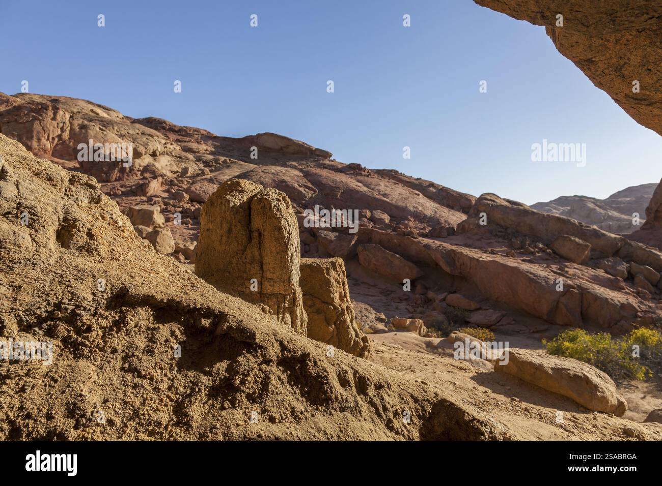 In the side gorge of the Khan River Valley, Namibia, Africa Stock Photo ...