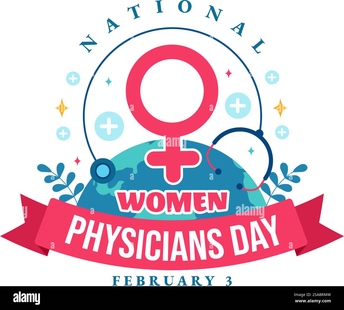 National Women Physicians Day Vector Illustration on February 3 to ...