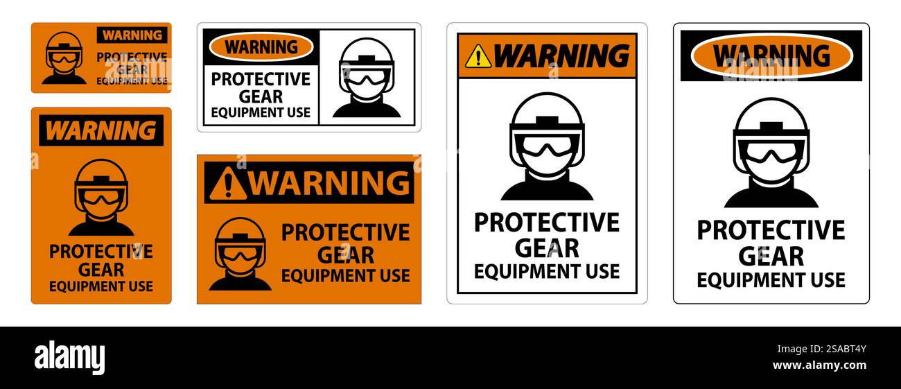 Gear icon warning sign hi-res stock photography and images - Alamy